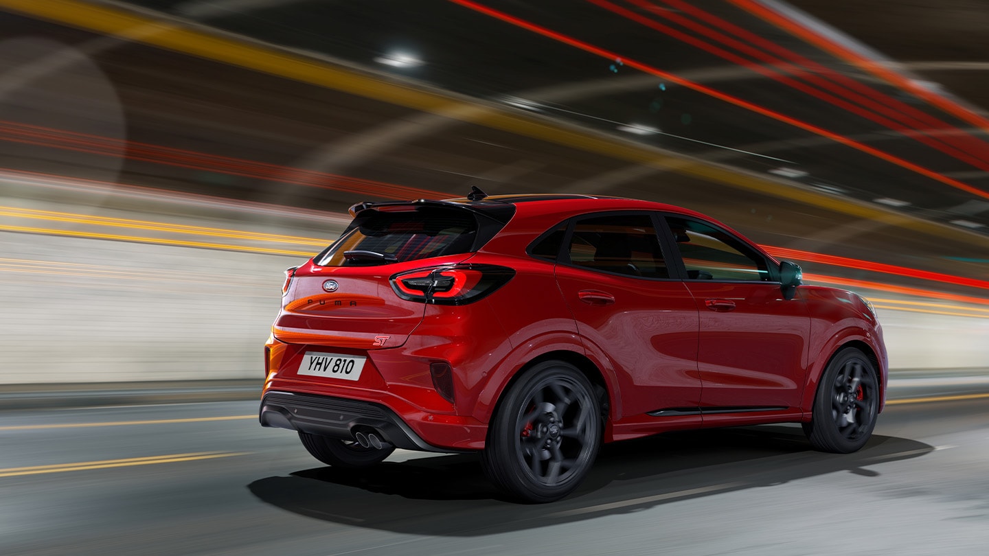 De nieuwe Ford Puma ST: Sportieve Mild Hybrid SUV | Ford BE